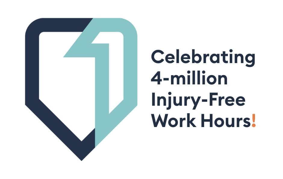 Celebrating Over 4 million Injury-Free Work Hours | Gratte Brothers ...
